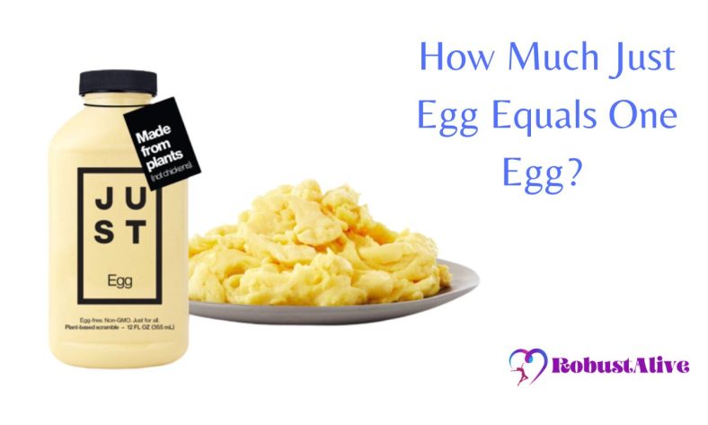 How Much Just Egg Equals One Egg? - Robustalive